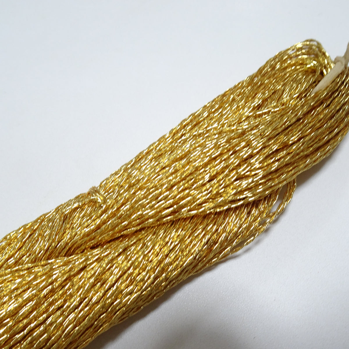 Japanese vintage rare Double Twist high class gold leaf thread embroid ...