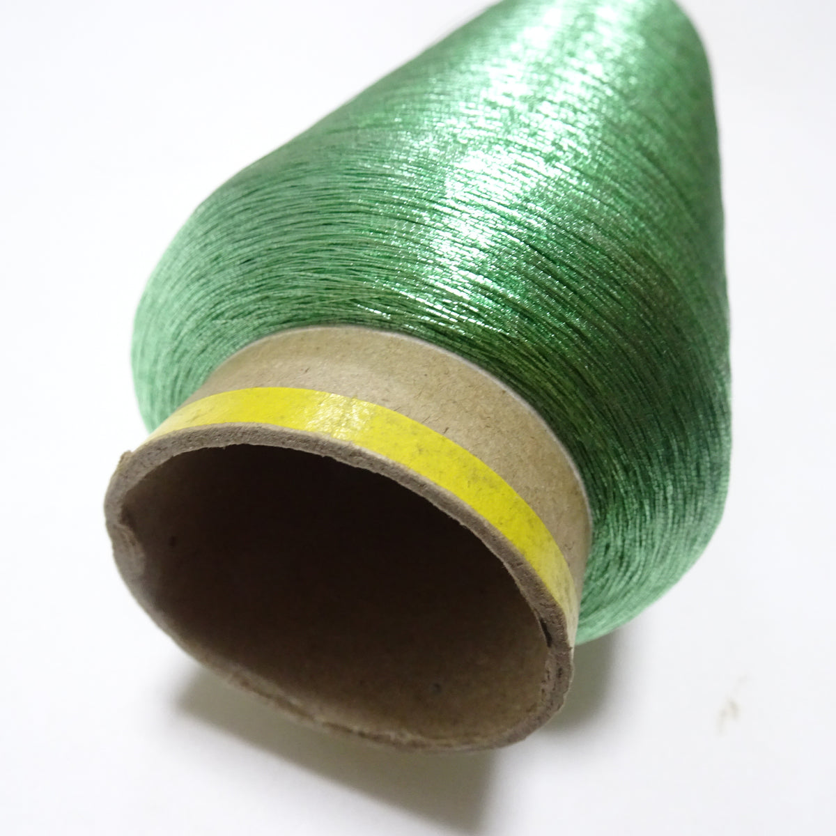Japanese vintage rare Superb pure silver leaf thread color 2 5000M 0.1 ...